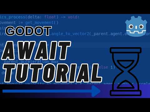 AWAIT: Stop code execution with this keyword! (Godot Tutorial)