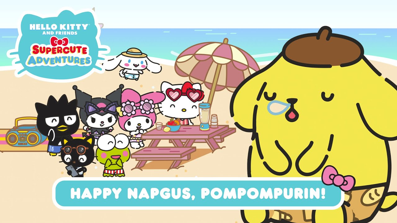 Happy Napgus, Pompompurin! | Hello Kitty and Friends Supercute Adventures S3 EP 4