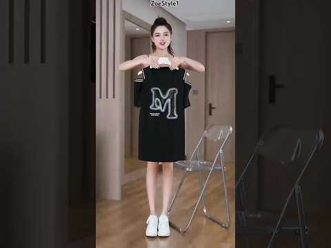 Jugen Women's Short Sleeve T-shirt, Summer Top, Off Shoulder T-Shirt, Cute, Loose#top @ZoeStyle1