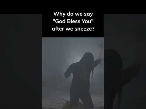 Why do we say “God Bless You” after you sneeze?#superstition #expressions #shorts #shortvideo