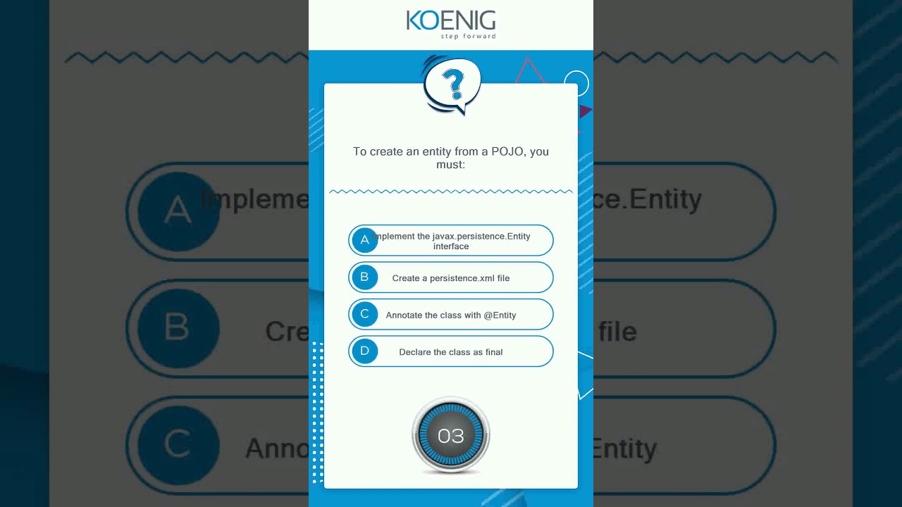 Learn Java EE 6_ Develop Database Applications with JPA online | Koenig Solutions