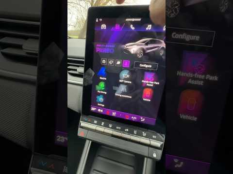 Renault Symbioz Infotainment system walkthrough