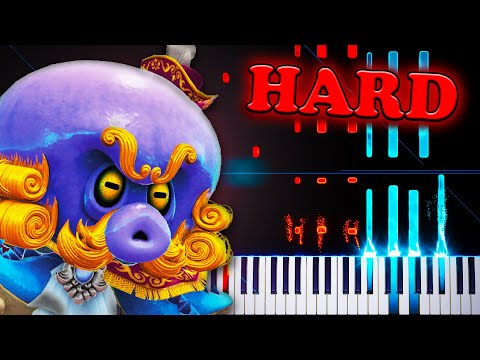 Bubblaine (from Super Mario Odyssey) – Piano Tutorial | Sheet Music Boss