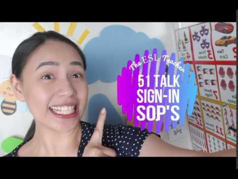 51TALK SIGN-IN SOP's