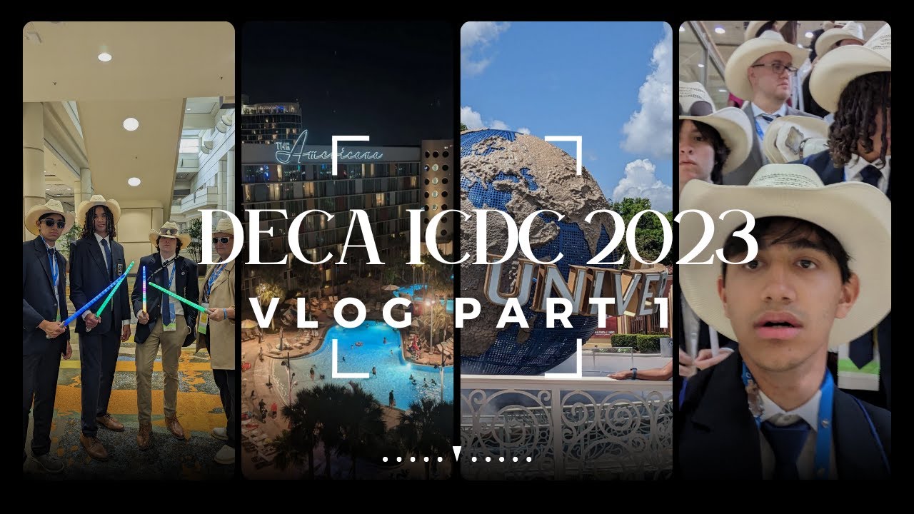 DECA ICDC 2023 Vlog Part 1