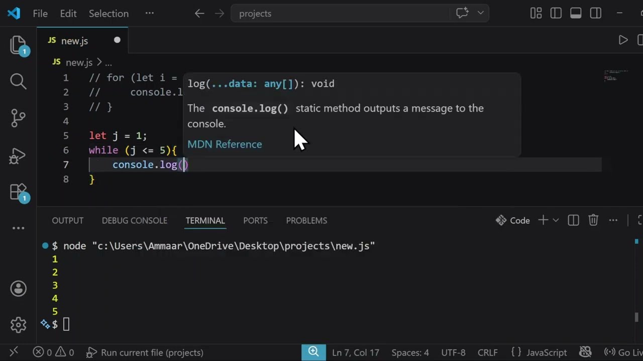 Learn JavaScript Loops in 5 Minutes (Beginner Friendly)