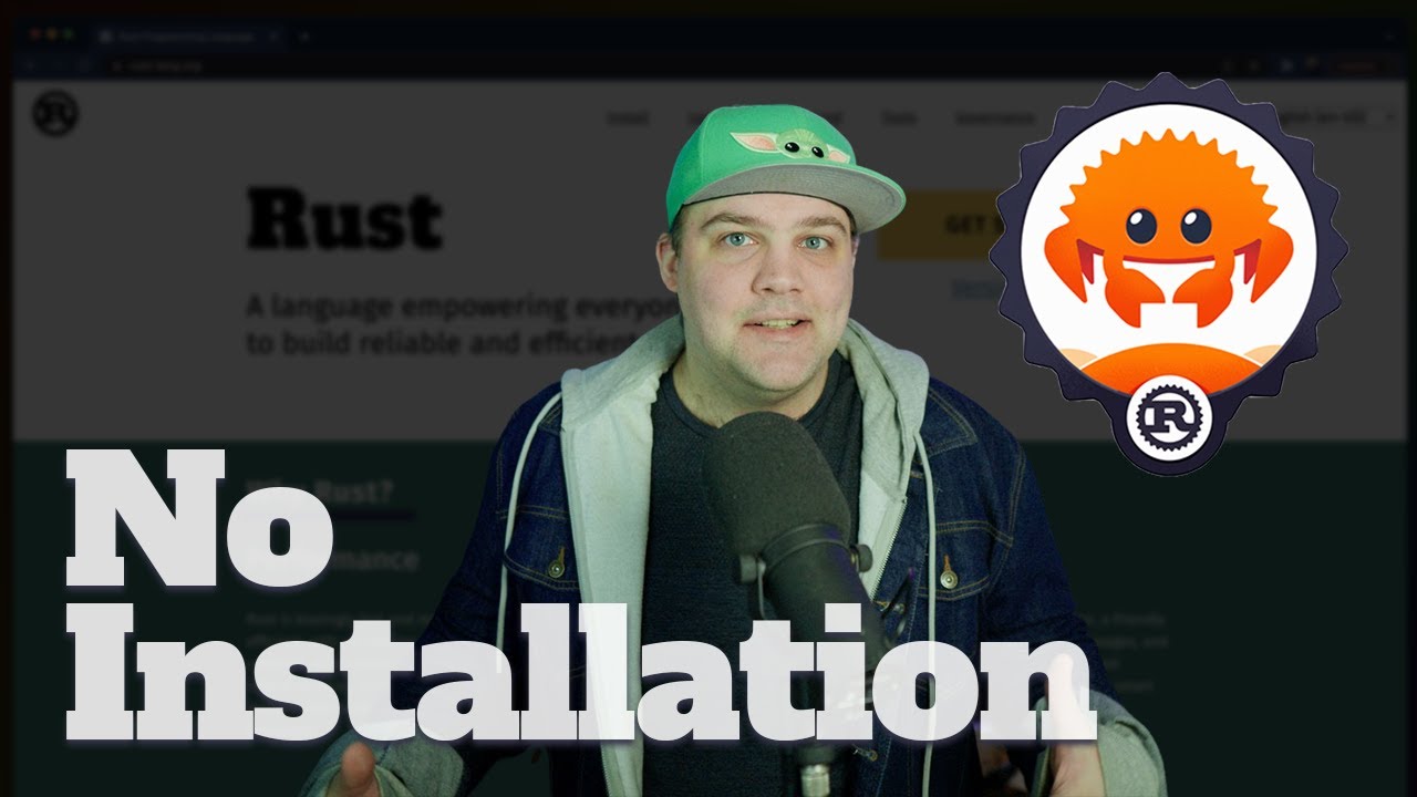 Write your first Rust program without installing anything