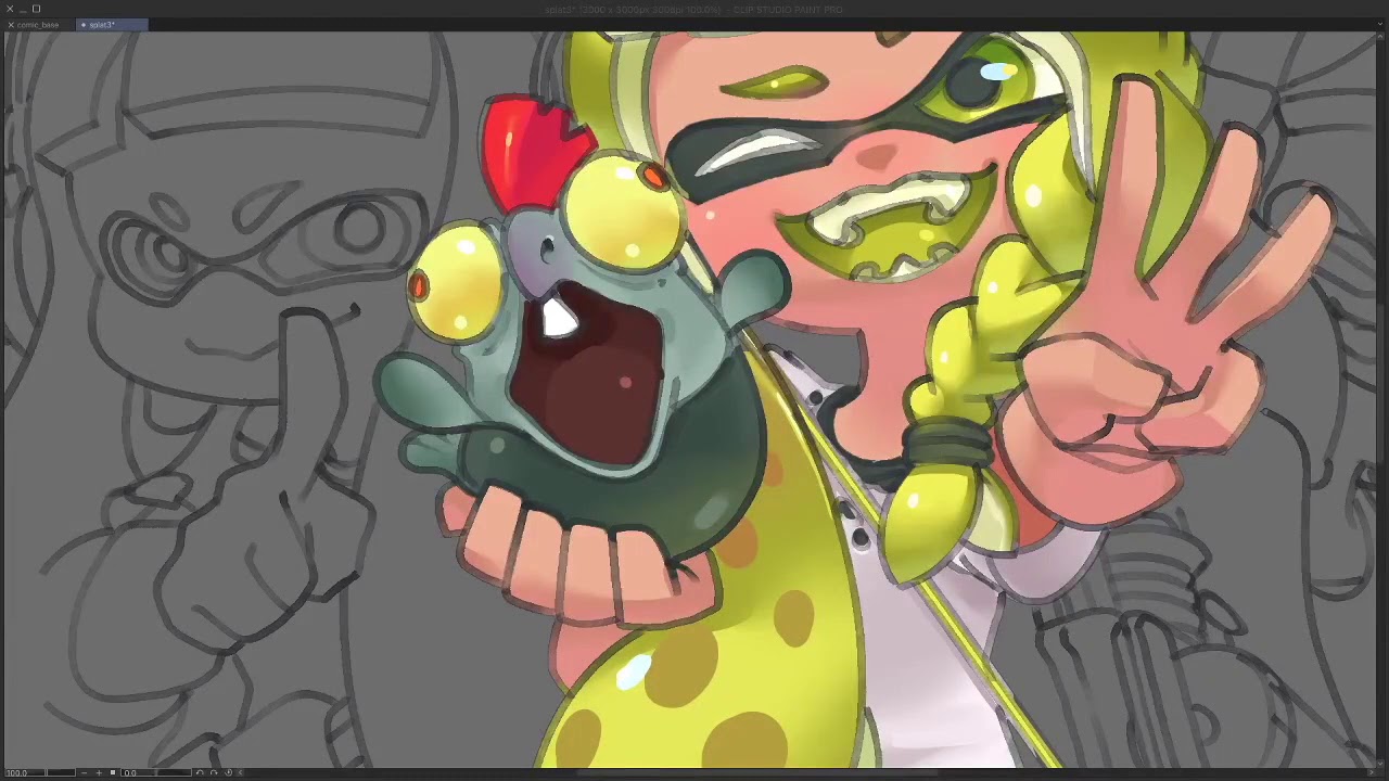 Splatoon 3 Speed Paint