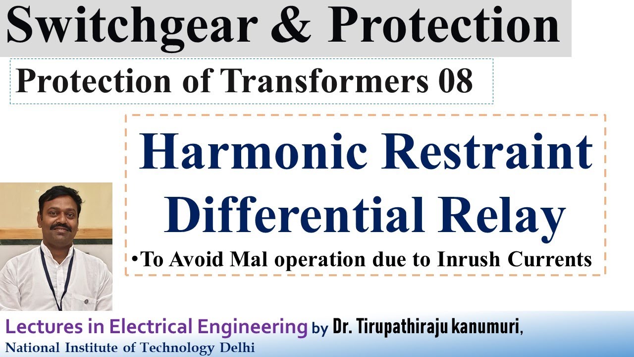 SGP408 Harmonic Restraint Differential Relay