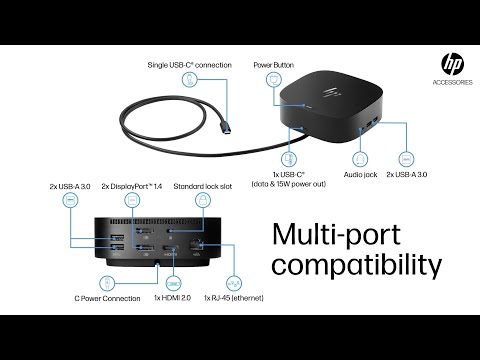 HP USB-C Dock G5 | Elevate your workspace | HP Accessories