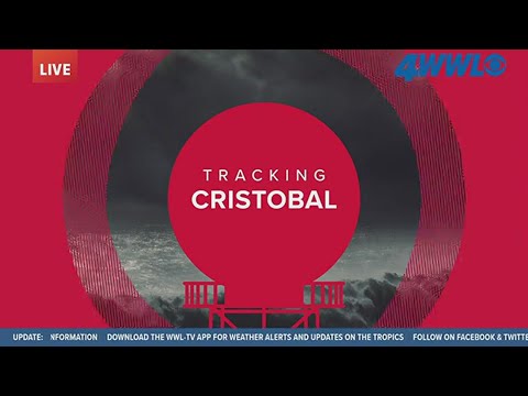 Tracking Cristobal: System downgraded to Tropical Depression, expected to strengthen toward La.