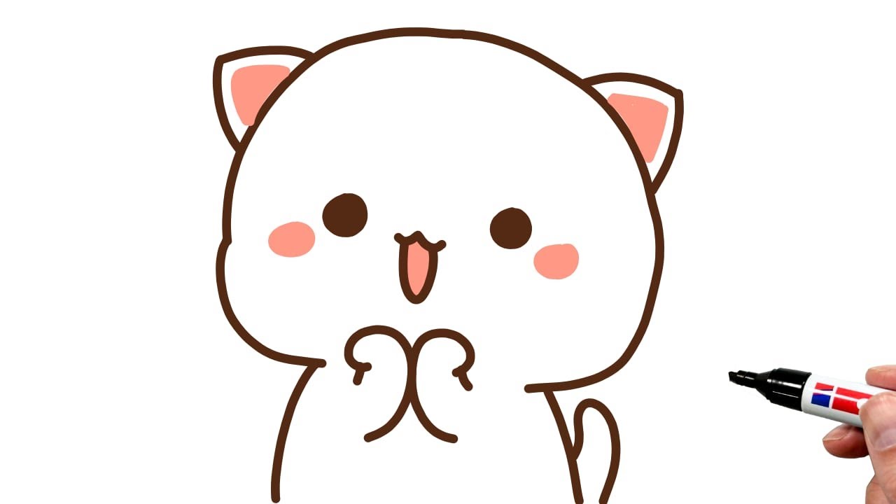 How to Draw a Chibi Cat