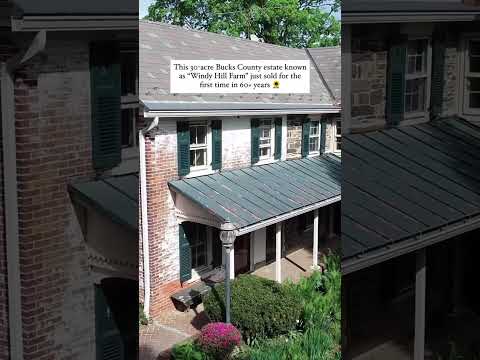 This 30 acre estate known as “Windy Hill Farm” just sold for the first time in 60+ years