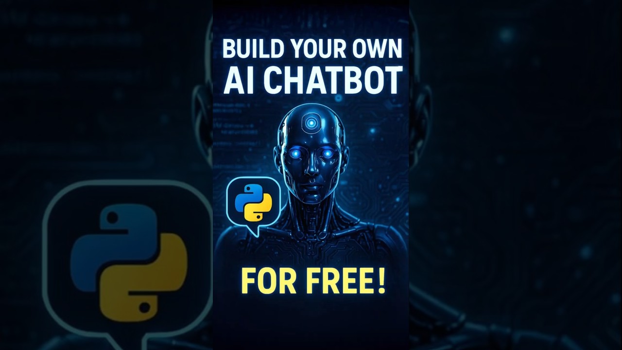 Build a FREE AI Chatbot in Python in Under 60 Seconds! | Gemini API + Python Guide #coding