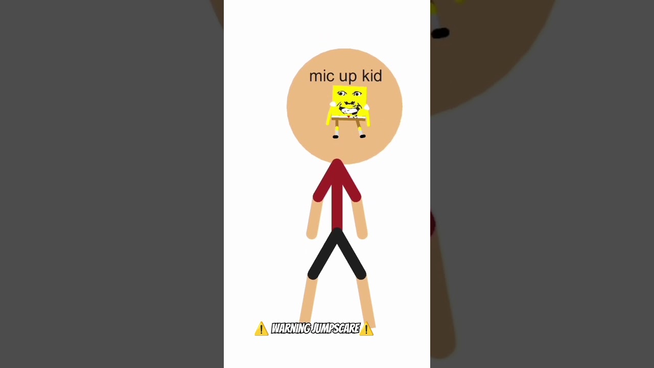 SpongeBob jumpscare test #sticknodes