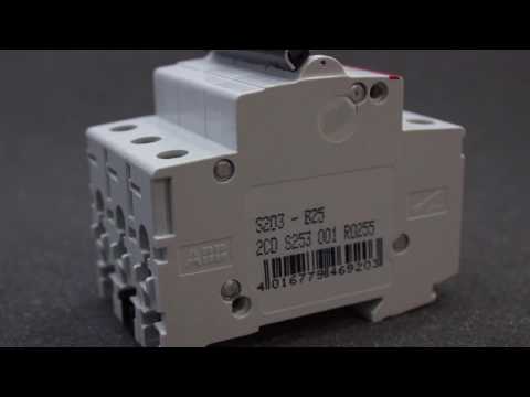 Модульные автоматические выключатели ABB серии S200