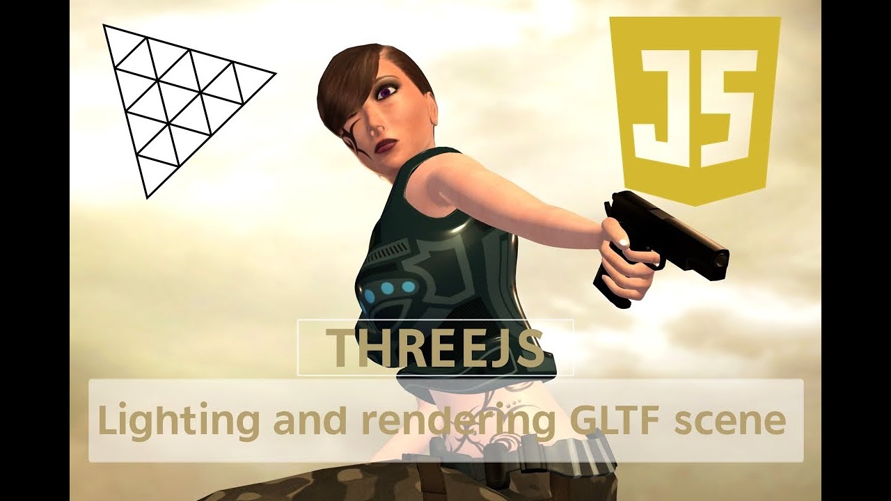 Three.js tutorial: lighting and rendering a GLTF scene