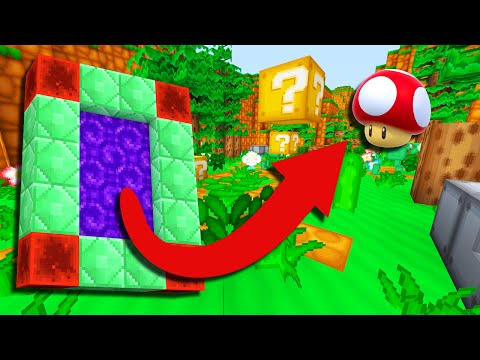 how to make a candy portal in minecraft