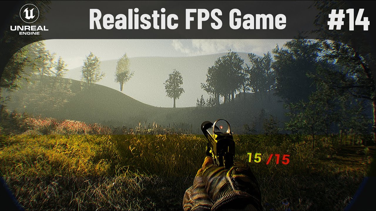 UE5 Realistic FPS Game Tutorial #14 - Two Weapon Slot & Rifle