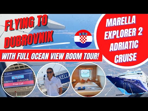 Flying to Dubrovnik, Croatia to Meet Marella Explorer 2 !!!
