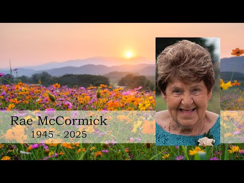 Maxine "Rae" McCormick Funeral service 21/01/2025
