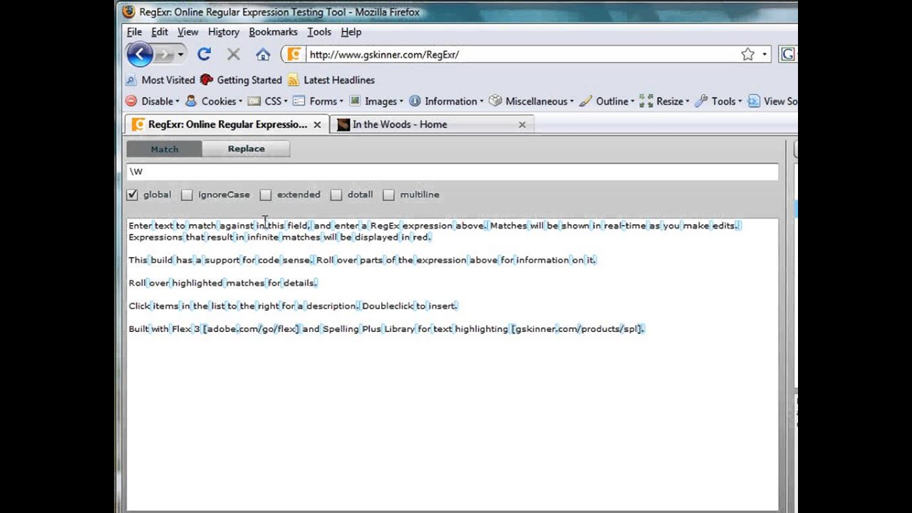 Regular Expressions for Dummies