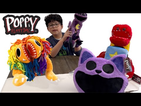 Official YARNABY PLUSH Plus BOXY BOO & CATNAP MEGA POPPY PLAYTIME Unboxing
