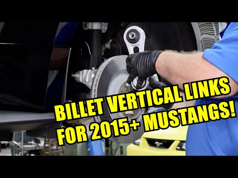 How to Install UPR Billet IRS Vertical Links in 2015+ Mustangs!