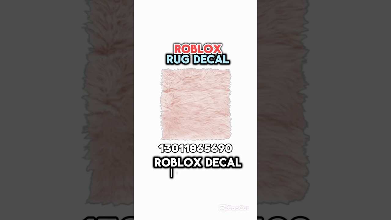 Rug/carpet roblox decal id codes 4 u!💕 #bloxburg #berryavenuecodes #roblox #robloxidcodes #idcodes