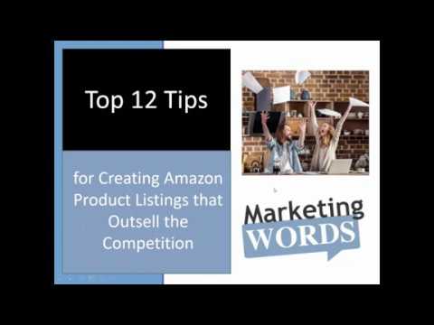 Top 12 Tips for Creating Amazon Product Listings That Outsell the Competition