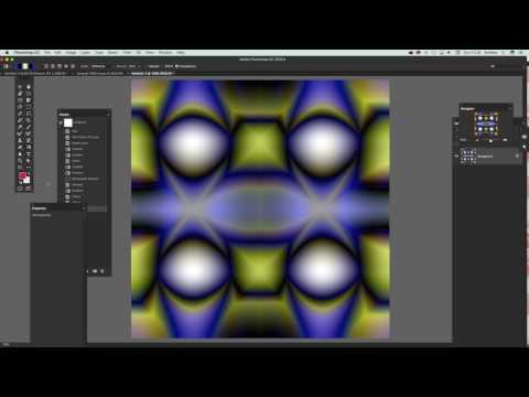 Photoshop : Make a pattern and define in Photoshop tutorial