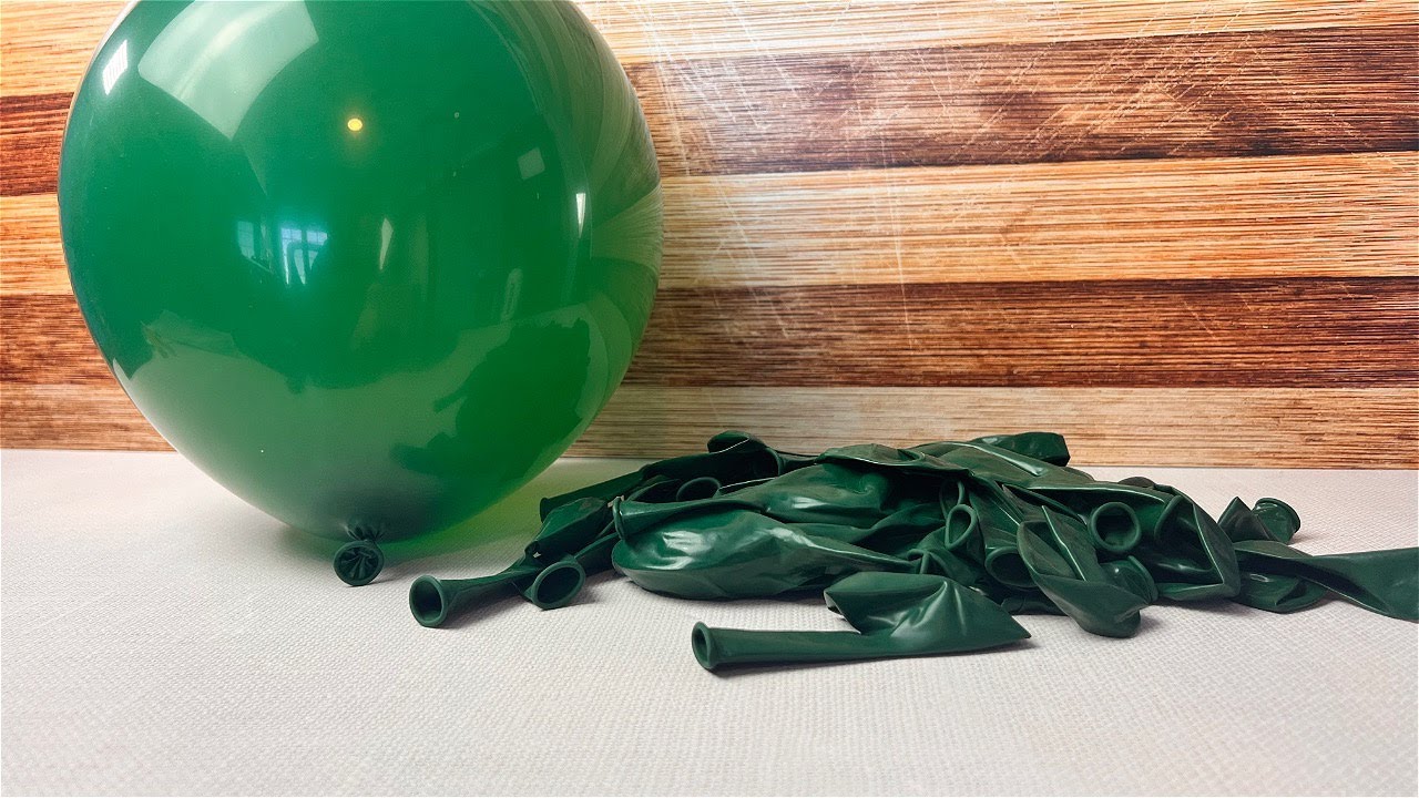 My Review of the Awenztech Dark Green Latex Balloons