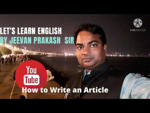 How to write an Article for School Magazine or Newspaper.