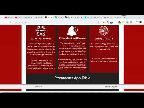 Stream East Live sports streaming
