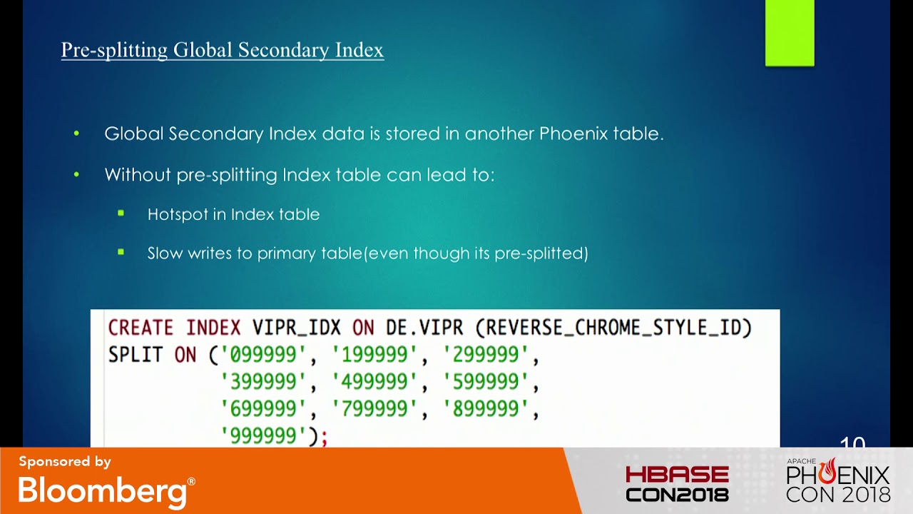 Apache Phoenix Tuning