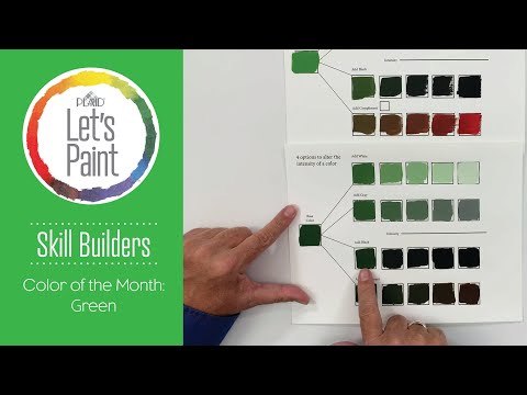 Skill Builder: Color Theory in Shades of Green