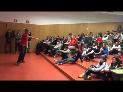 Rhyme On Time with Fluency MC in Parque Goya, Spain