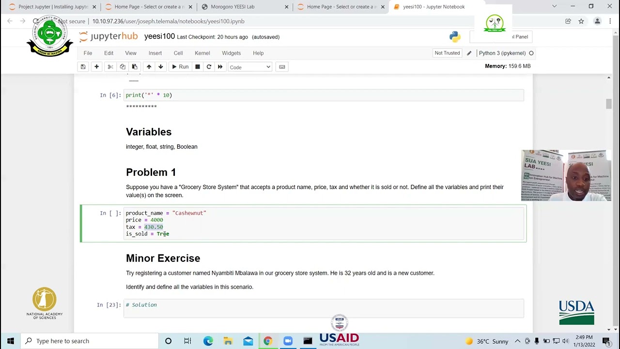YEESI100: Problem-solving and Program Design with Python - 2