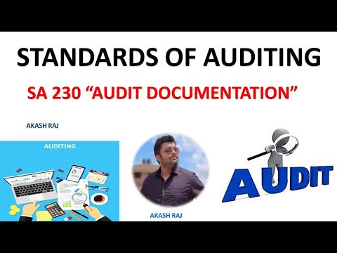 SA 230 "Audit Documentation"