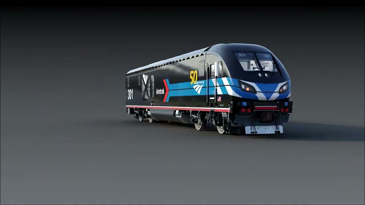 Amtrak ALC 42 3d model.