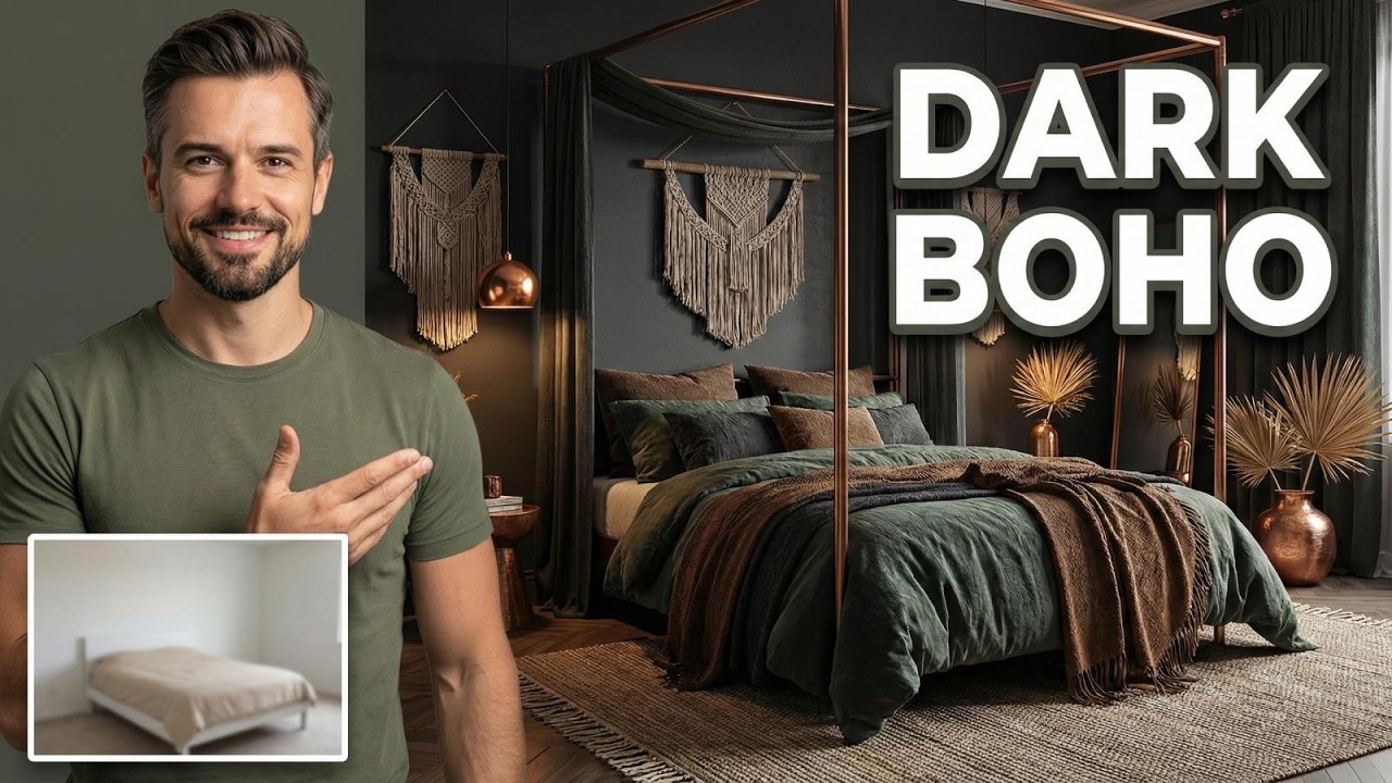 Top 10 Dark Boho Bedroom Ideas