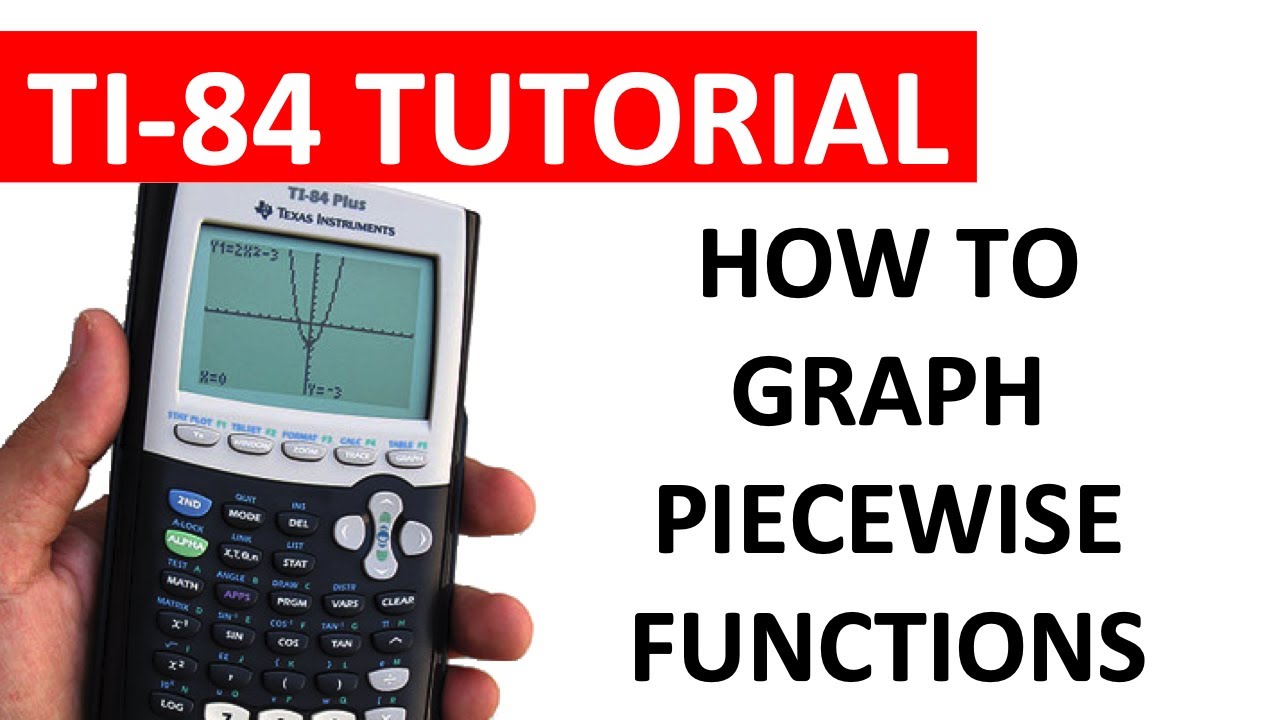 Graphing Piecewise Functions on a TI-84 Series Calculator