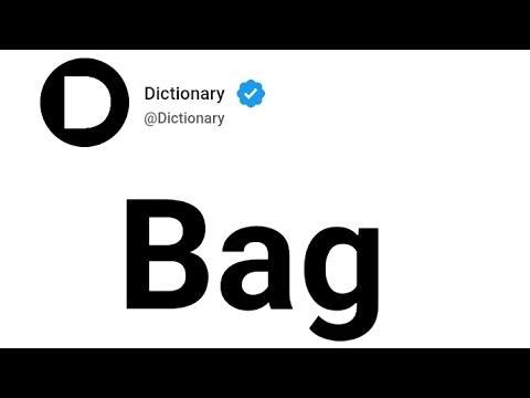 Bag Meaning In English