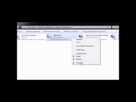 Setting Up a VPN on Windows 7