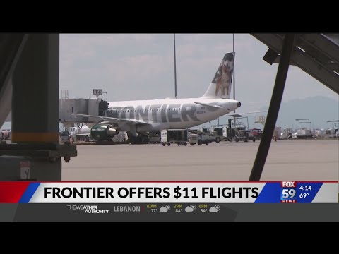 Frontier offers $11 flights
