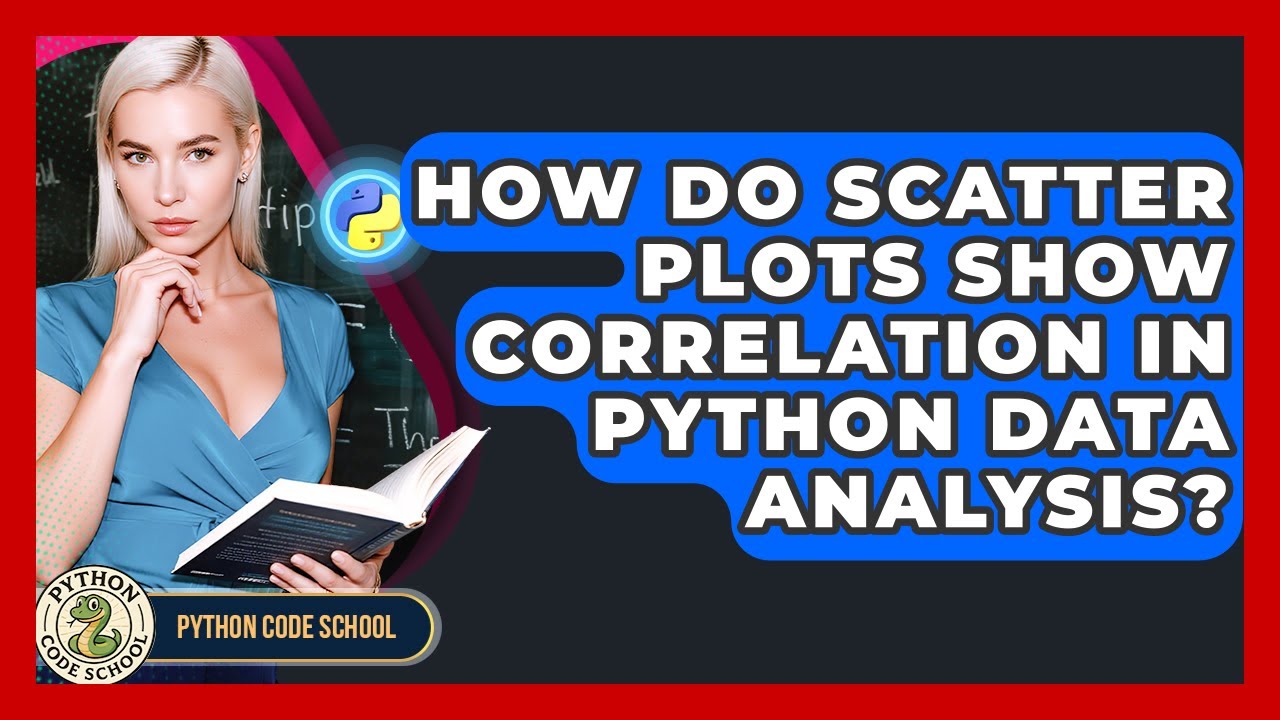How Do Scatter Plots Show Correlation In Python Data Analysis? - Python Code School