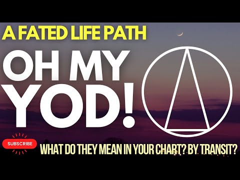 Understanding the YOD in Astrology. What does it mean in your Birth Chart? And by Transit? πβ‘