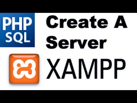 PHP MySQL Tutorial: Create a Webserver on Your Computer with XAMPP -HD-