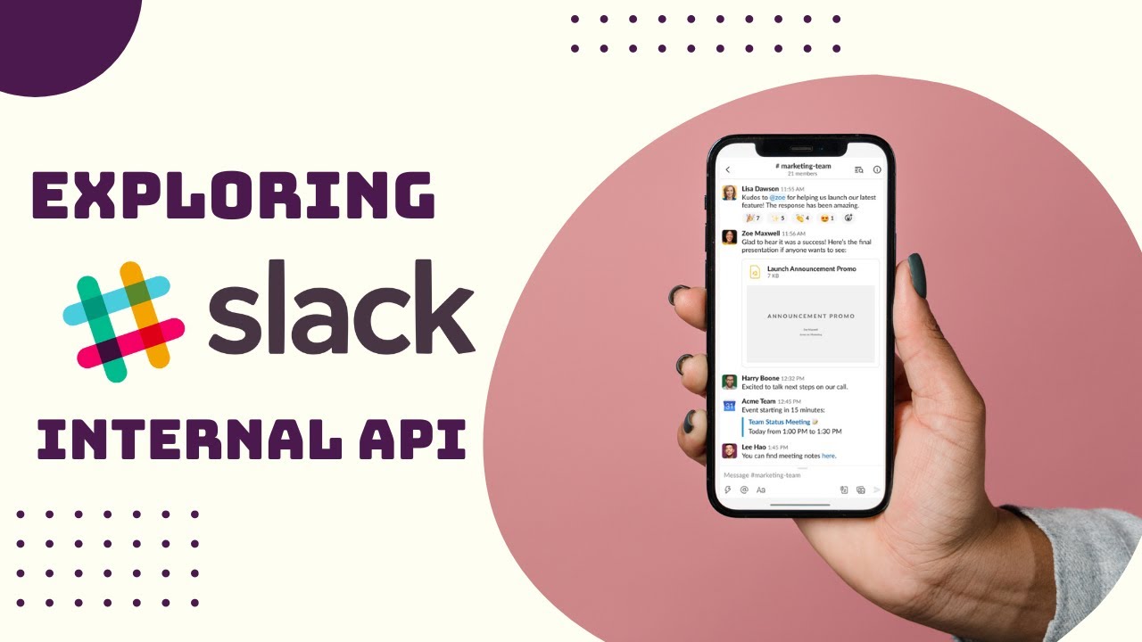 💬 Exploring the Slack app internal API
