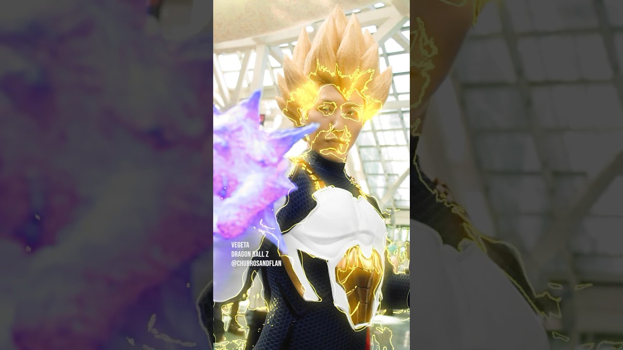 This Vegeta cosplay is OVER 9,000 | Dragon Ball Super | #dbz #vegeta #dragonballzcosplay